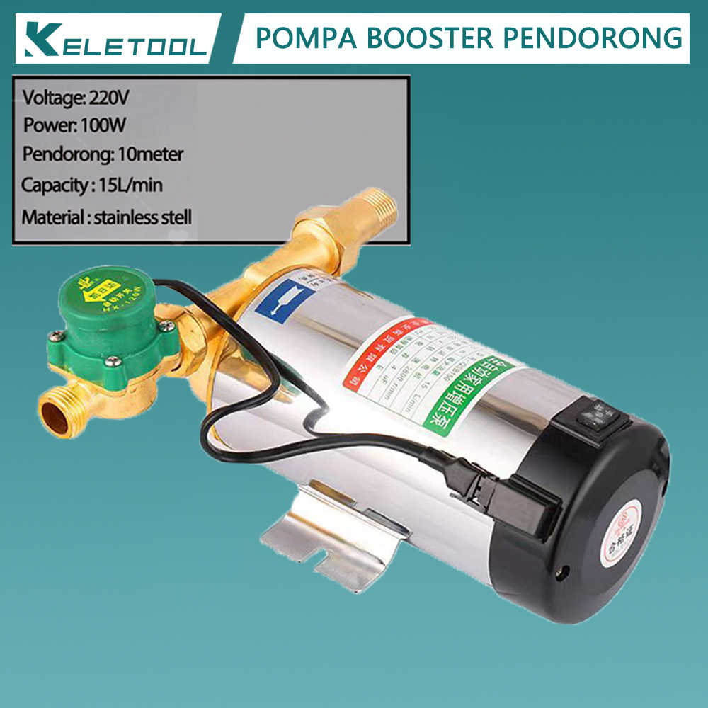 Jual 250W automatis pompa booster pendorong air shower 35L menit pump air pompa dorong otomatis ...