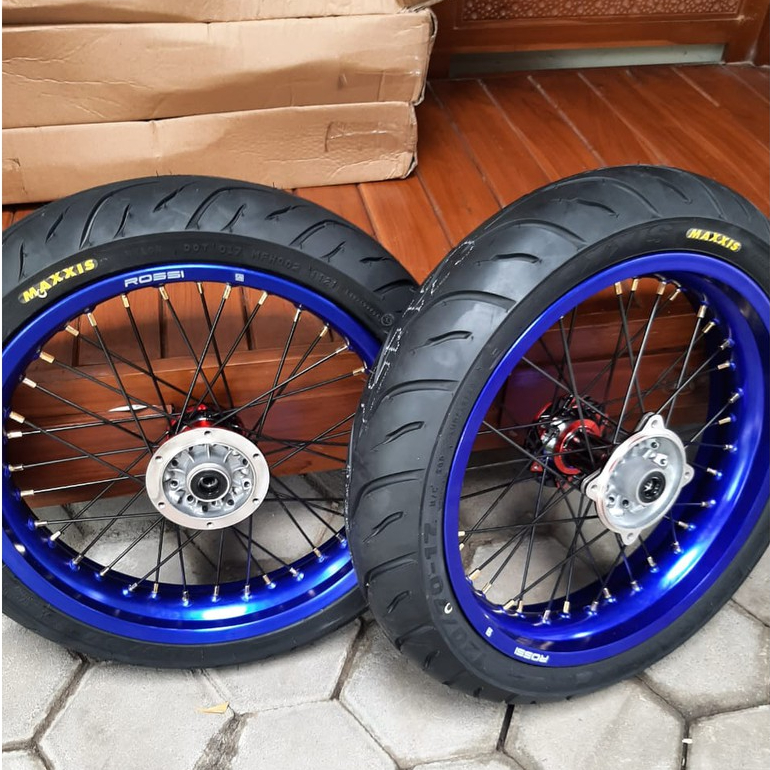 Jual Velg Set Supermoto KLX 150 L DTracker 250/300 Ring 17 | Shopee ...
