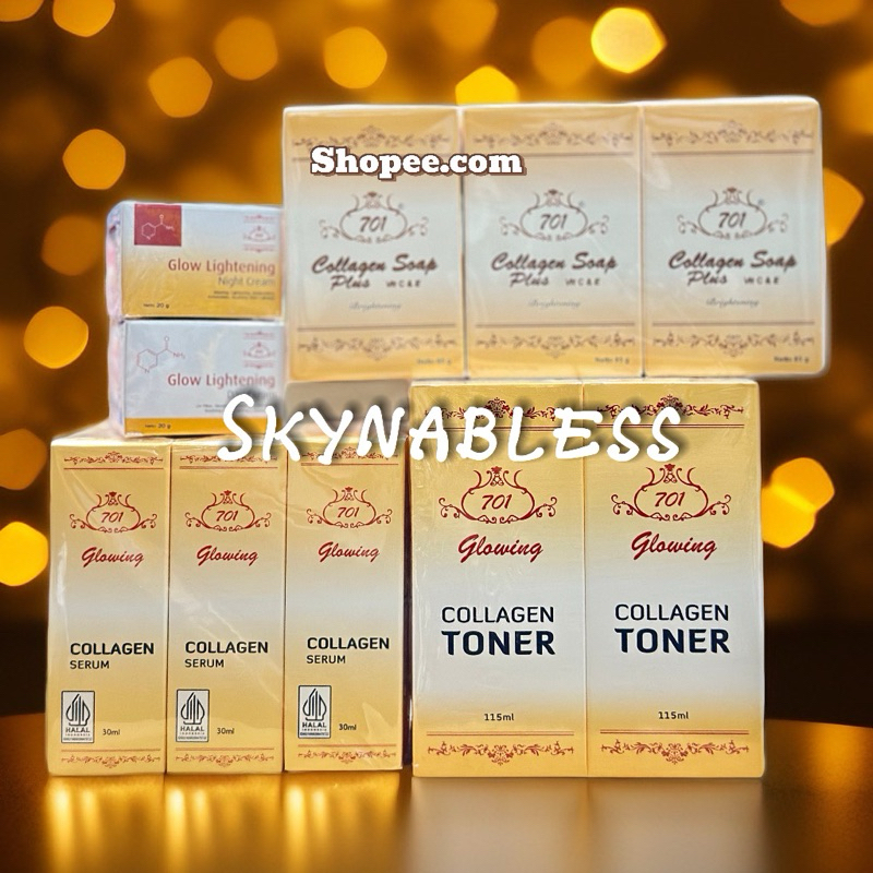 Jual Collagen 701 BPOM ( Sabun, Serum, Toner, Cream ) | Shopee Indonesia