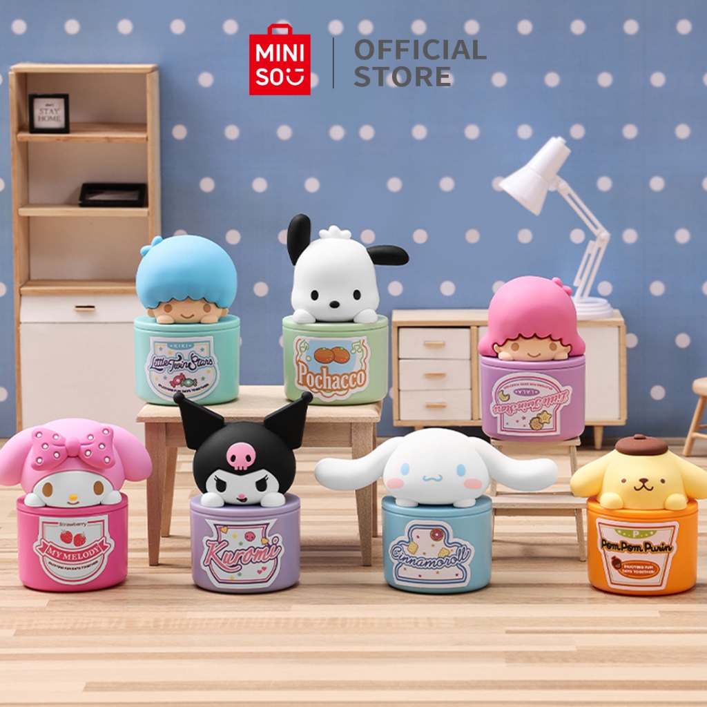 Jual MINISO x Sanrio Blind Box Whole-Box Set 6pcs Ornamen Koleksi Lucu ...