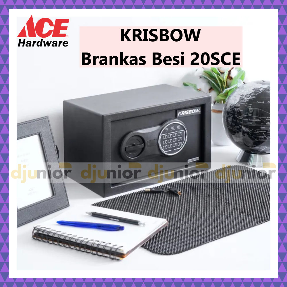 Jual ACE KRISBOW - BRANKAS 20SCE BRANGKAS / SAFETY BOX / CASHBOX ...