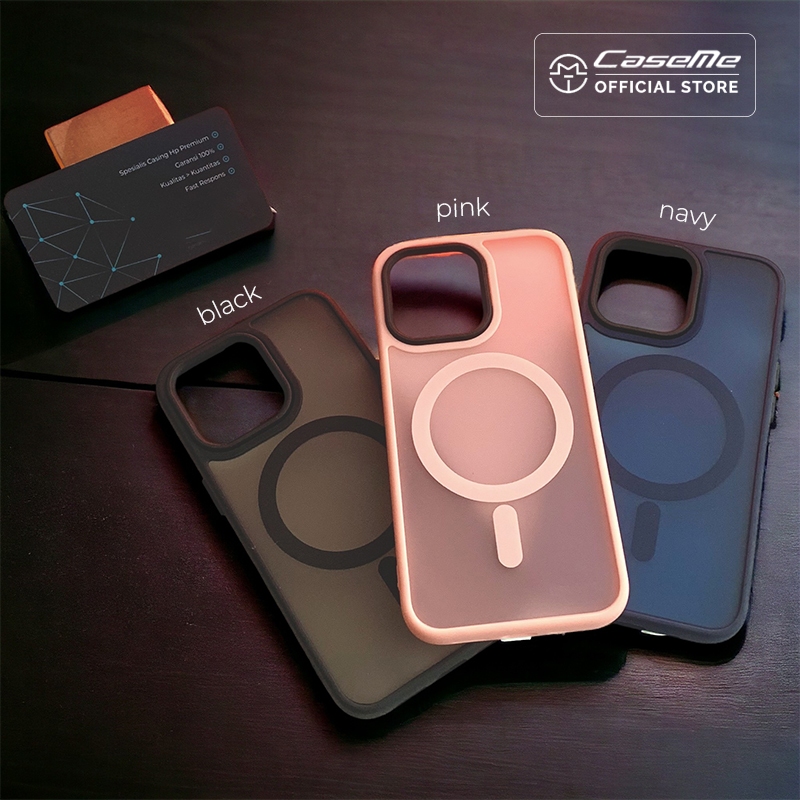 Jual Caseme Casing MAGSAFE Space iPhone X XS XR 15 14 13 12 11 PRO MAX ...