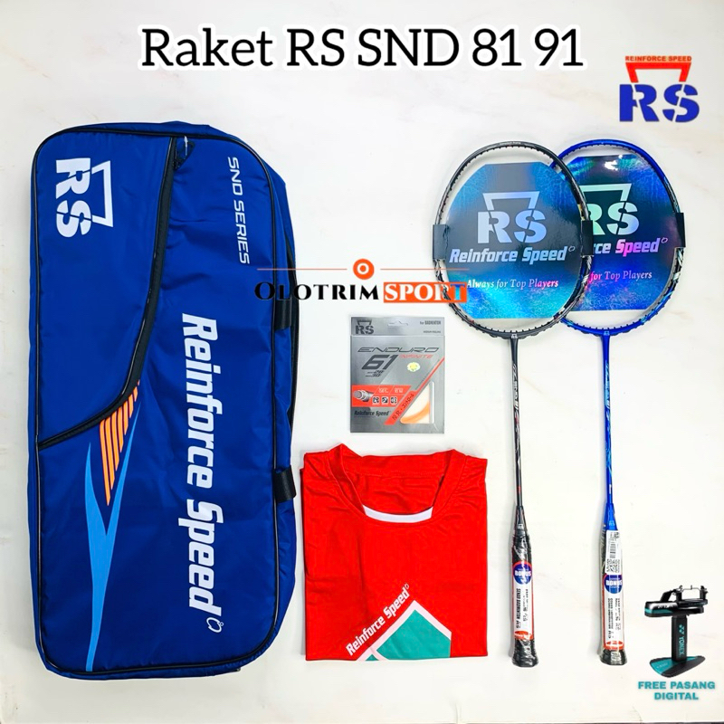 Jual Raket Badminton RS SND 80 81 91 SMASH PROF Original | Shopee Indonesia