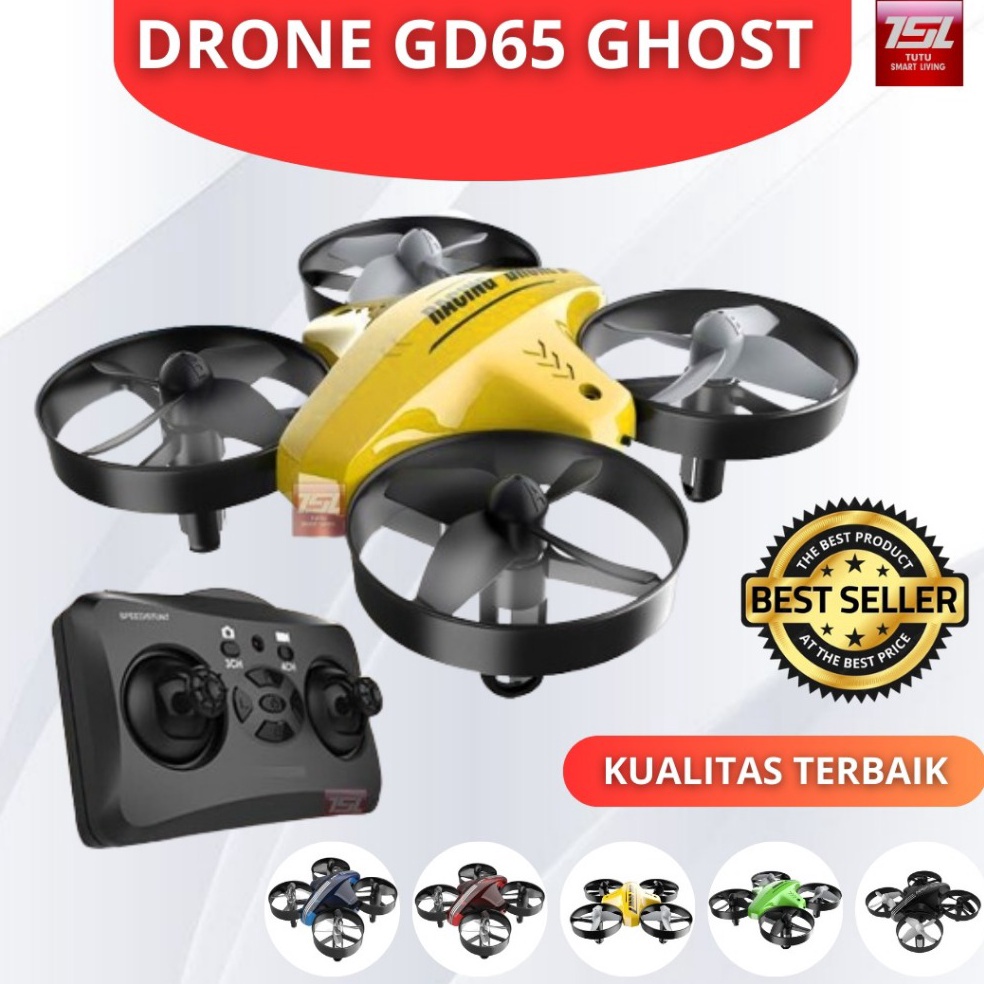 Jual BOOMING TUTU Drone GD65 Ghost DRONE APEX Mini Racing Drone Quadcopter Drone Headless e ...