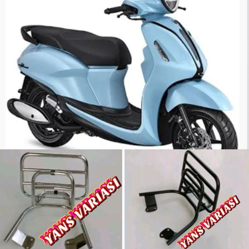 Jual Aksesoris Honda Stylo/ Aksesoris Vespa/ Back Rack Honda Stylo ...