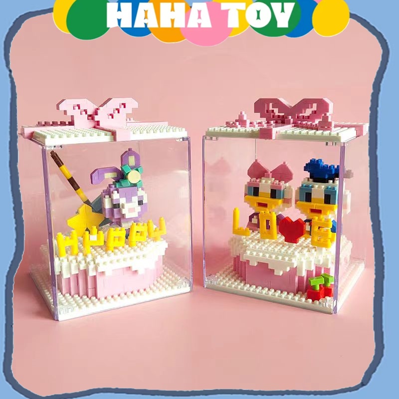 Jual HaHa Toy Blok Bangunan Mini Kue Ulang Tahun Hadiah Lucu Cake Blok ...