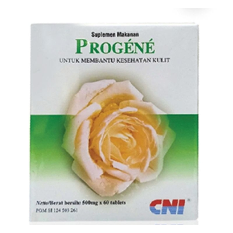 Jual Progene kotak ( 60 tablet ) | Shopee Indonesia