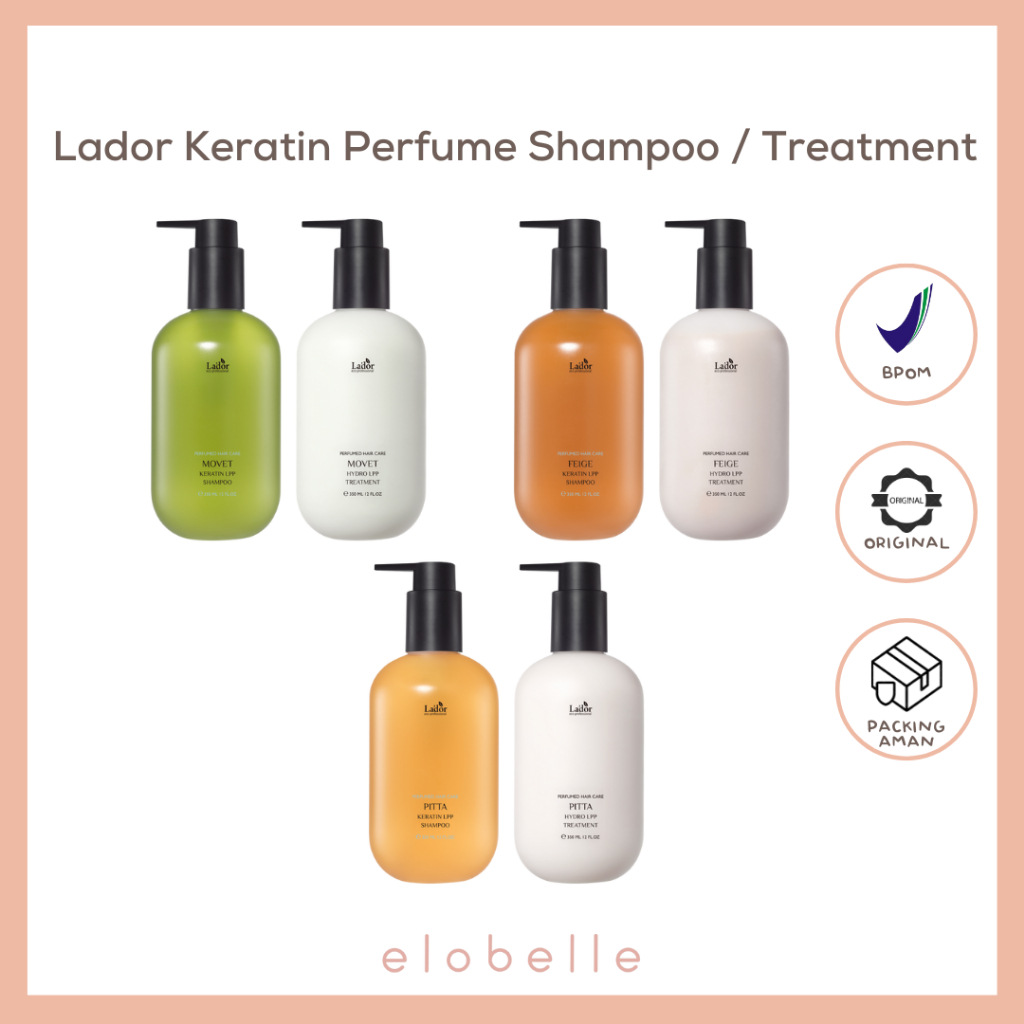Jual Lador Keratin Perfumed Shampoo / Lador Keratin Perfumed Treatment ...