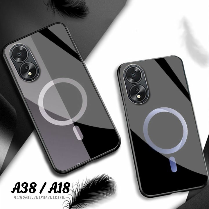 Jual Softcase kaca Oppo A17 A18 A38 A58 A78 A98 A60 A79 A80 A3 Pro ...