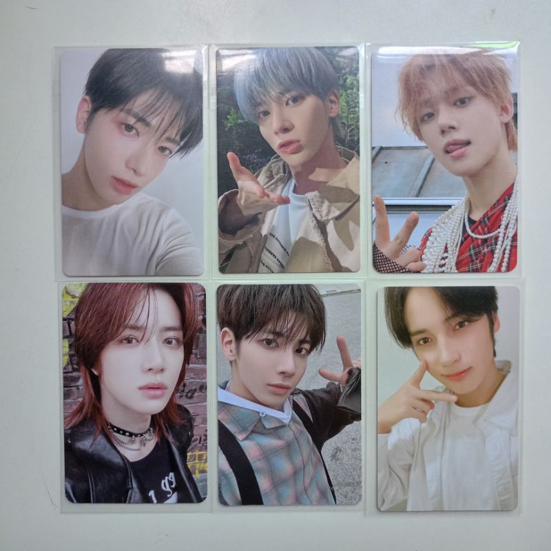 Jual official pc photocard txt tomorrow x together soobin yeonjun beomgyu taehyun hueningkai ...