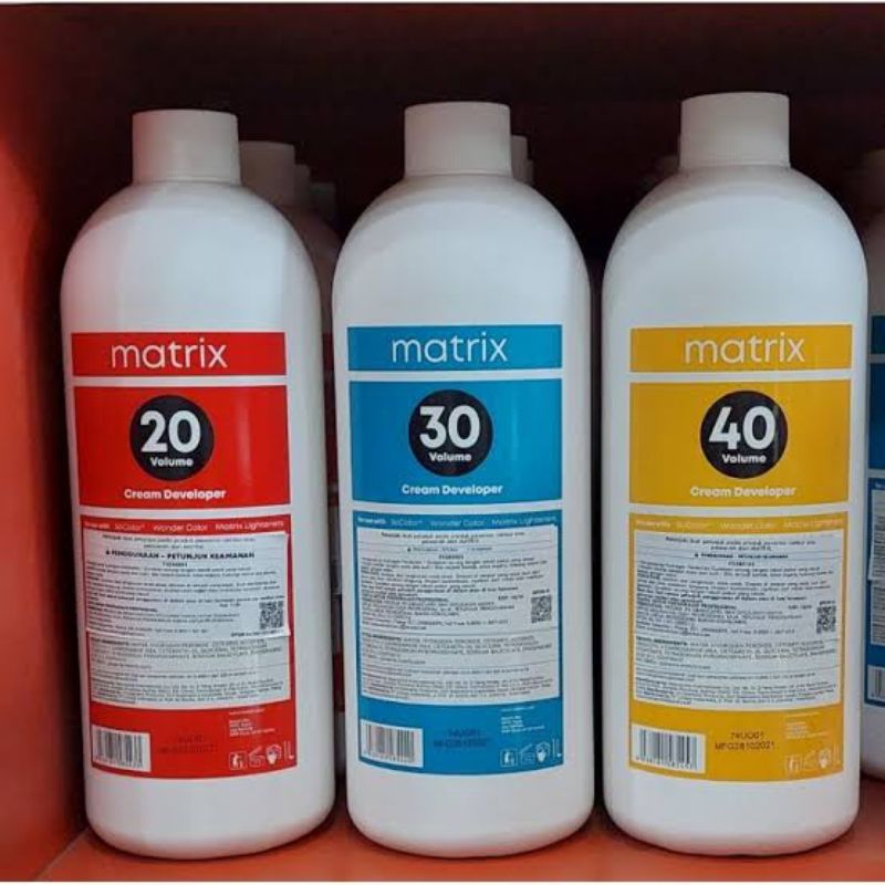 Jual MATRIX OXYDANT Cream Developer - 1 LITER Kemasan bAru Pewarnaan ...