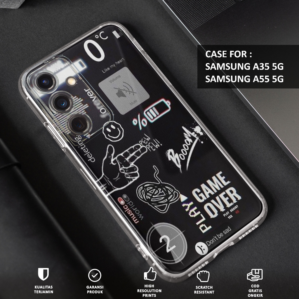 Jual Case SAMSUNG A55 5G - Casing SAMSUNG A35 5G - Motif NASA TICKET ...
