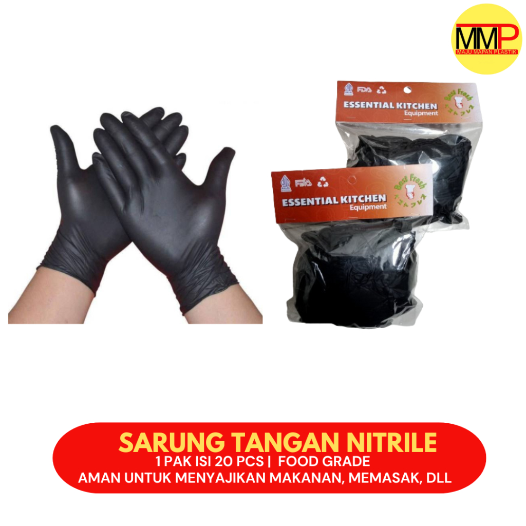 Jual Sarung Tangan Nitrile / Sarung Tangan Medis / Sarung Tangan ...