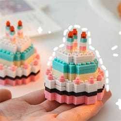 Jual LEGO KUE ULANG TAHUN mainan blok balok susun cake kue ulang tahun ...