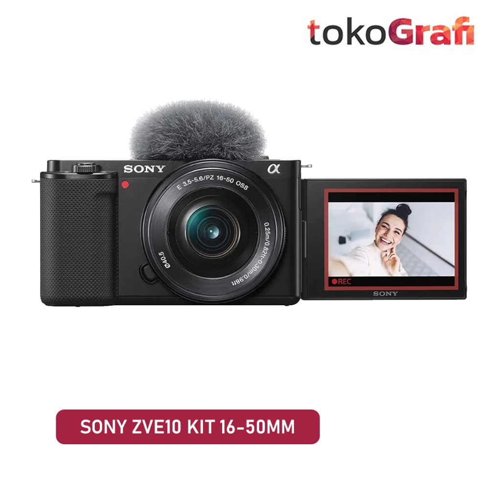 Jual Sony ZV E10 Sony ZVE10 Kit 16-50mm Mirrorless Camera | Shopee ...