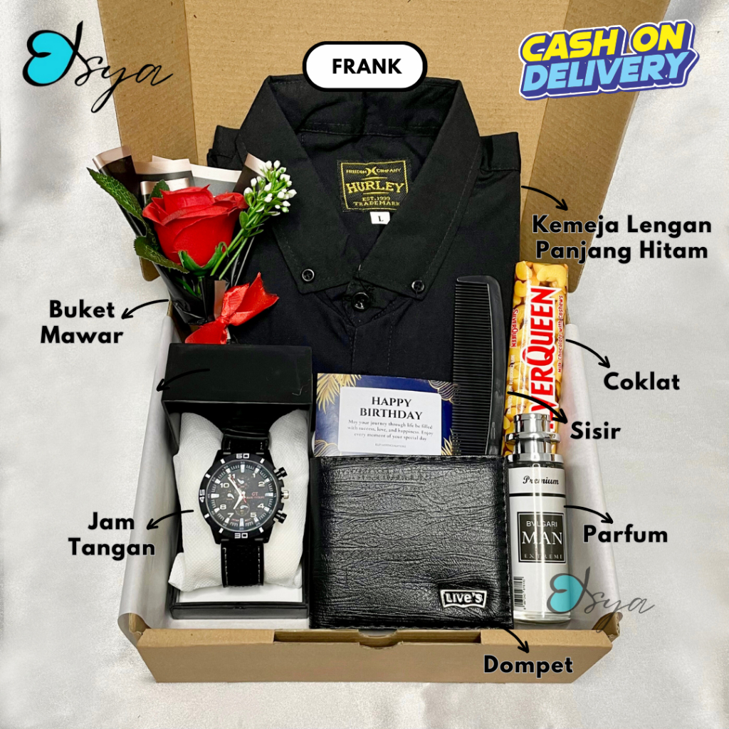Jual ELSYA Kado Hadiah Ulang Tahun Cowok Hampers Aesthetic Gift Box ...