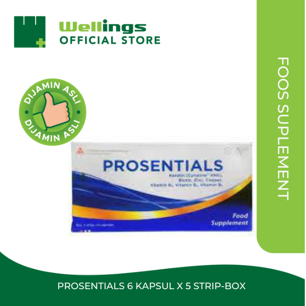 Jual PROSENTIALS 6CAP X 5-BOX (EA) | Shopee Indonesia