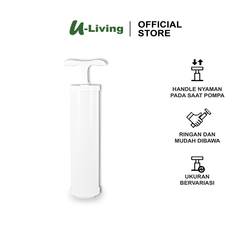 Jual U-Living Pompa Tangan Vacuum Pompa Plastik Kompresi Vakum Air Hand ...