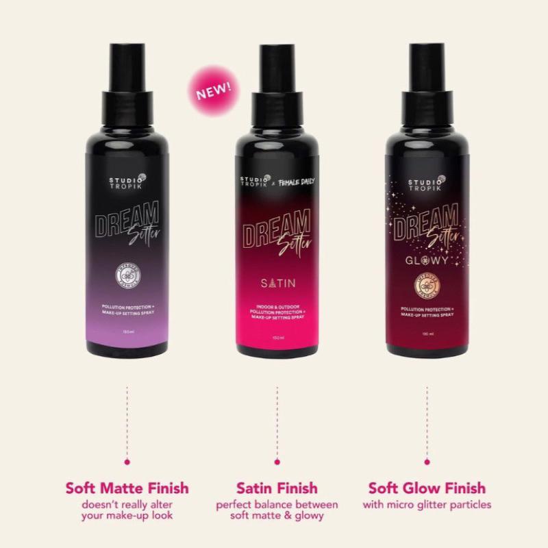Jual STUDIO TROPIK - DREAMSETTER 2.0 POLLUTION PROTECTION MAKE-UP ...