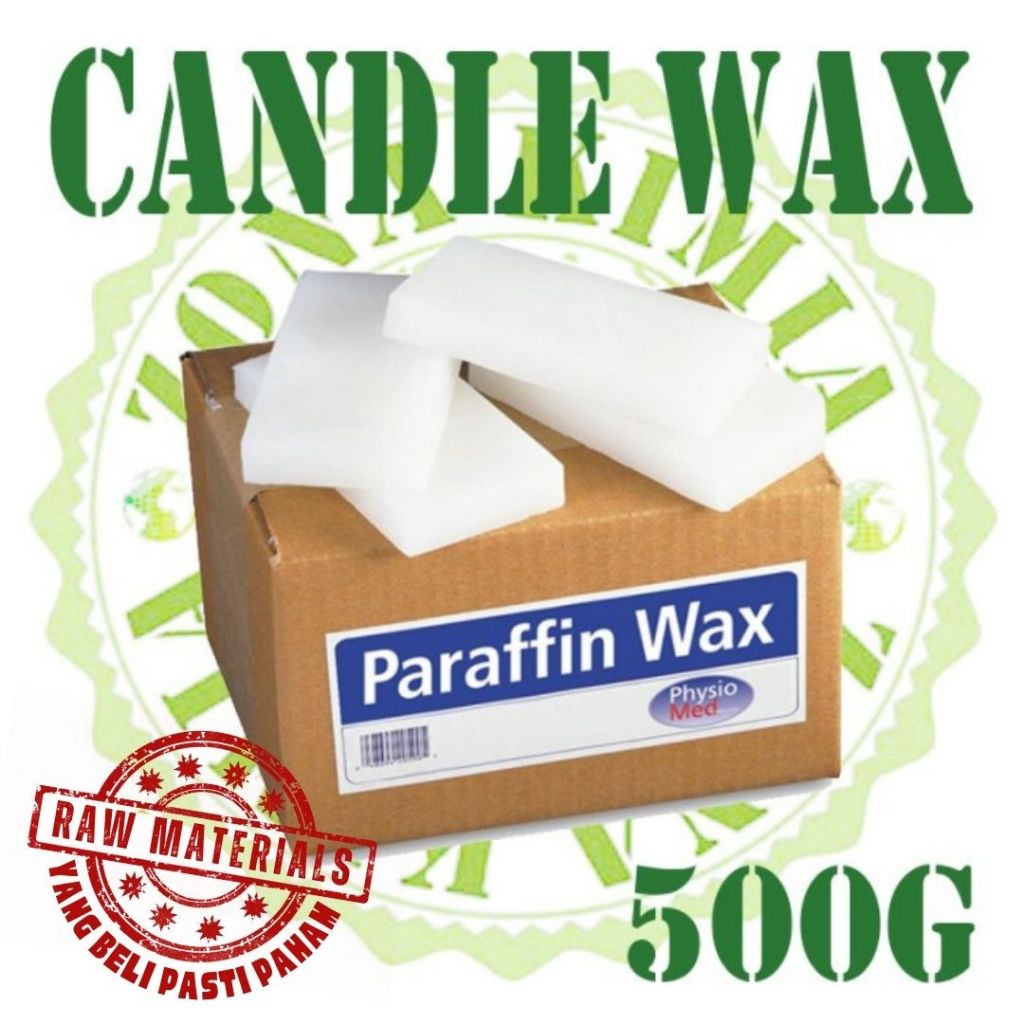Jual PARAFIN Wax Candle Wax Paraffin Paravin Wax 500gr Batu Lilin ...