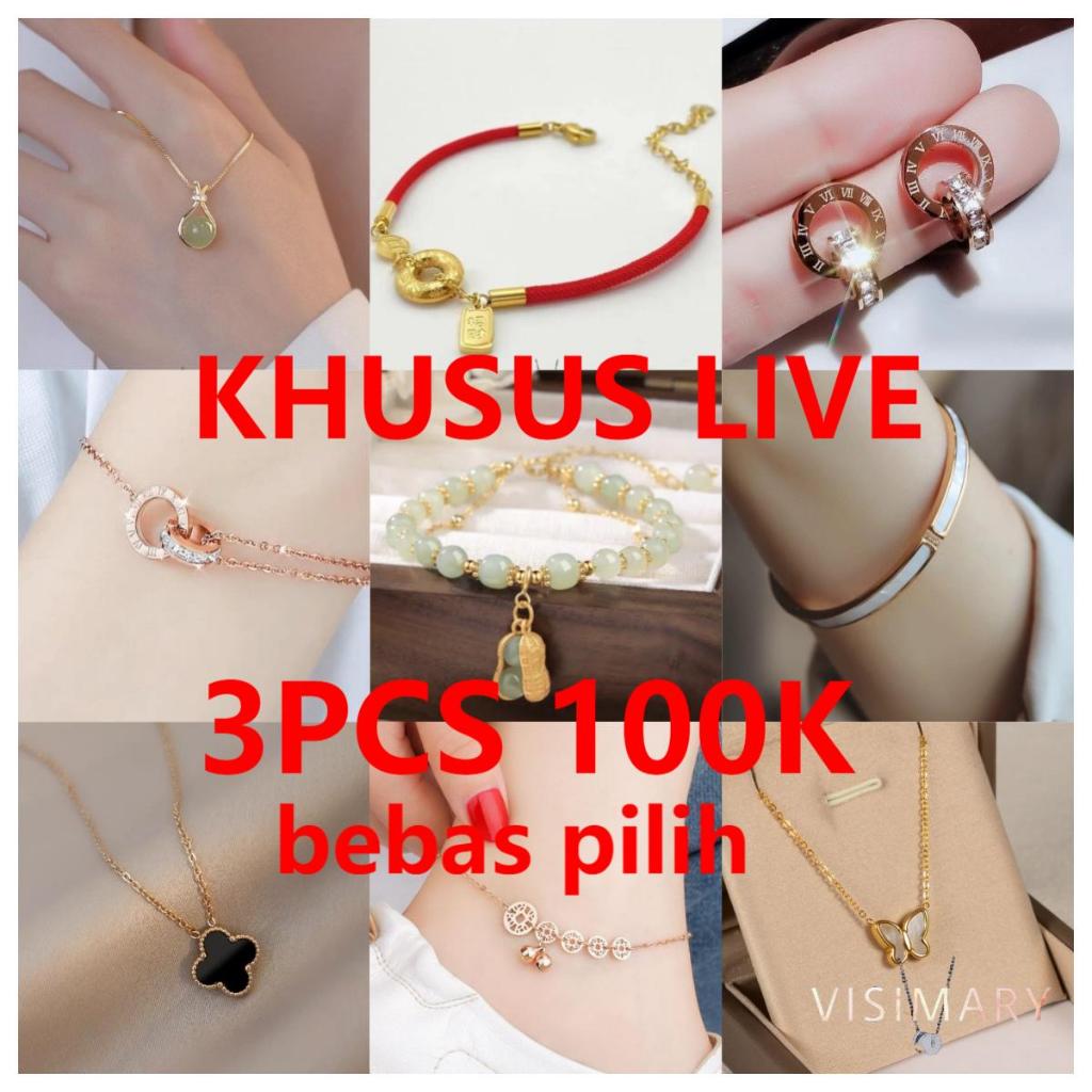 Jual 01 Paket 3 produk Titanium 100K Bebas Pilih , KHUSUS EDISI LIVE ...