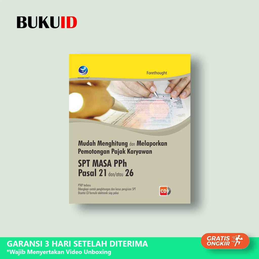 Jual Buku Mudah Menghitung Dan Melaporkan Pemotongan Pajak Karyawan SPT ...