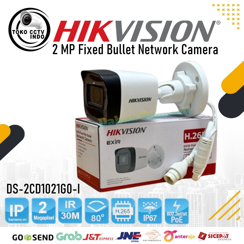 Jual TCI - IP CAM HIKVISION DS-2CD1021G0-I 2MP Network Camera | Shopee Indonesia