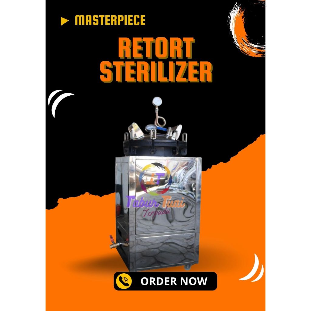 Jual Mesin Retort Sterilisasi Makanan 100 Liter - Mini Retort ...