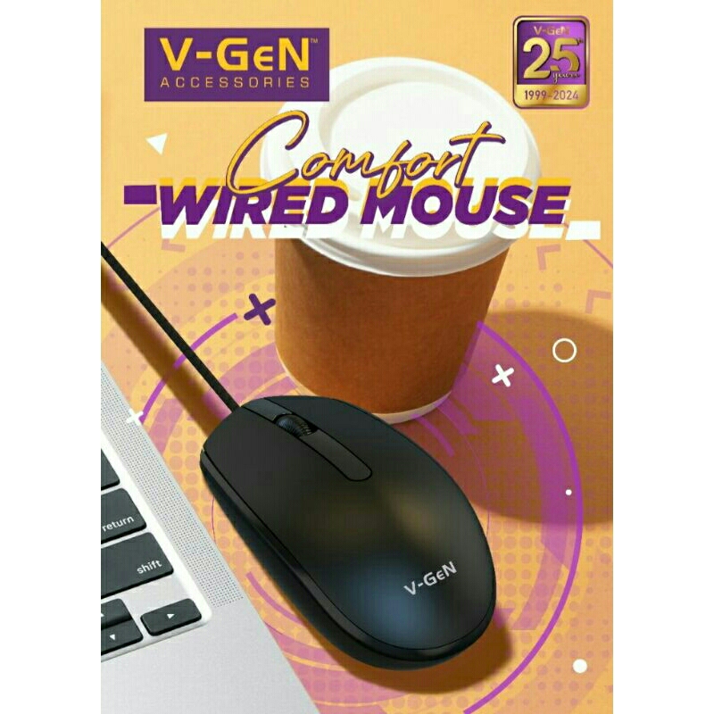 Jual Vgen VMS-02 Mouse USB Wired Original V-Gen / Mouse Kabel USB | Shopee Indonesia