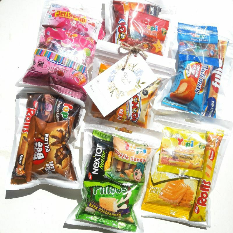 Jual [PART 3] [GROSIR Rp.3600] MINI GIFT SNACK | MINI HAMPERS LEBARAN ...