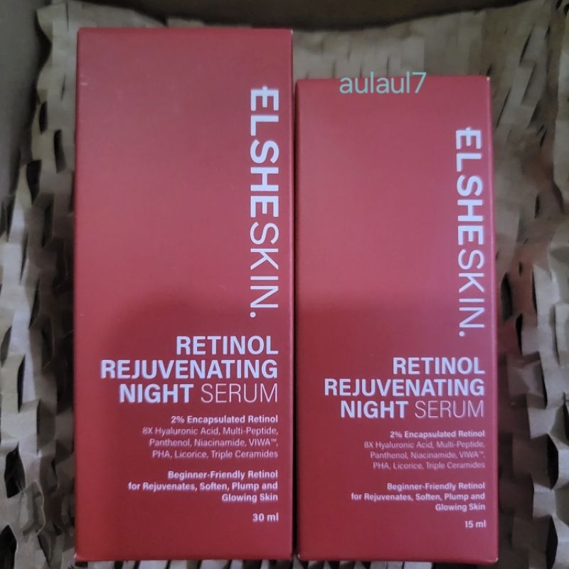 Jual ELSHESKIN Retinol Rejuvenating Night Serum 15 ml | Shopee Indonesia