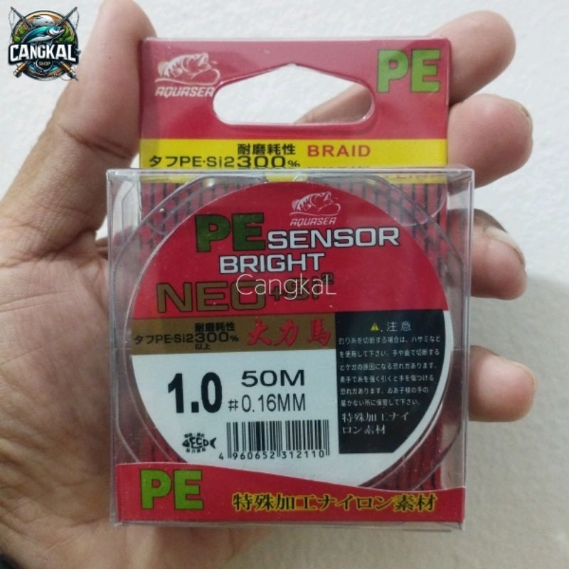 Jual Benang PE SENSOR BRIGHT NEO X4 50 meter | Shopee Indonesia