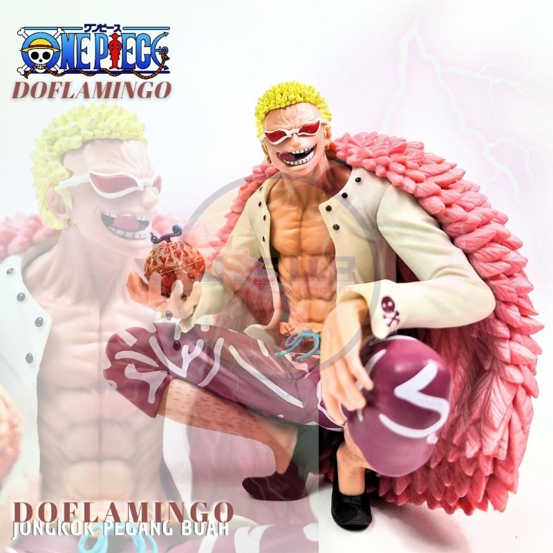 Jual Action Figure Doflamingo Donqiuxote Statue Onepiece 2 Kepala ...