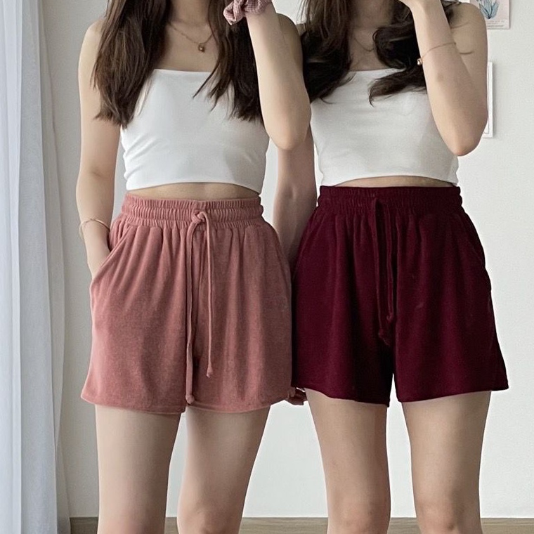 Jual Paling Laris GFS KYO CREPE SHORT HOMEY PANTS | Shopee Indonesia