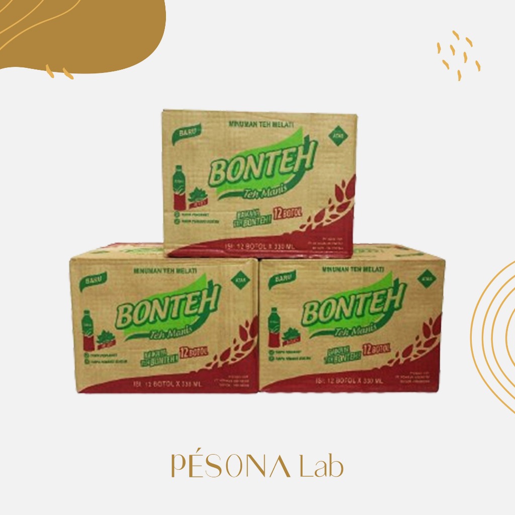 Jual Bonteh Teh Manis 1 dus - Teh 1 Dus - Bonteh 1 Dus Isi 12 pcs 330ml ...