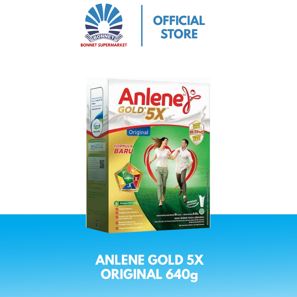 Jual Anlene Gold 5X 640g Original 9415007009146 | Shopee Indonesia