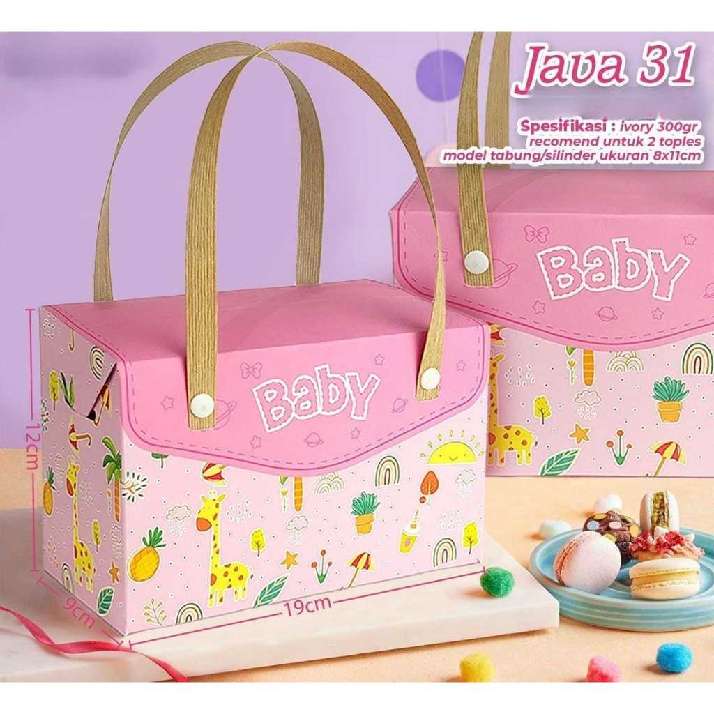 Jual Box Java 31| 32| Box Kue| Kotak Kue ( 1 Bal 24 Pcs ) | Shopee ...