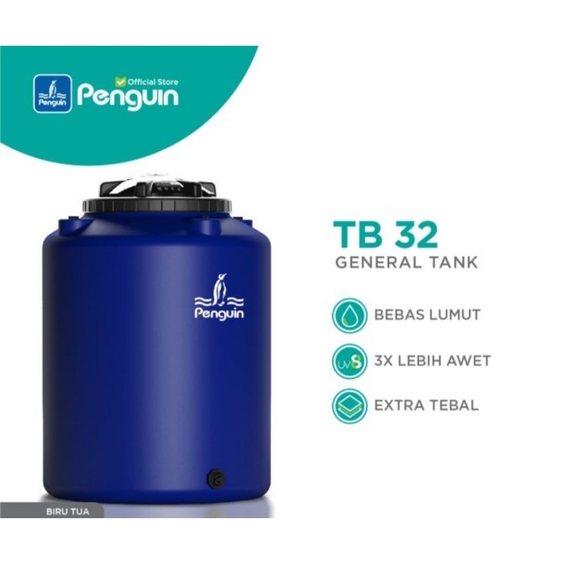Jual Torent / Tangki / Tandon Air Penguin 300 Liter Biru | Shopee Indonesia