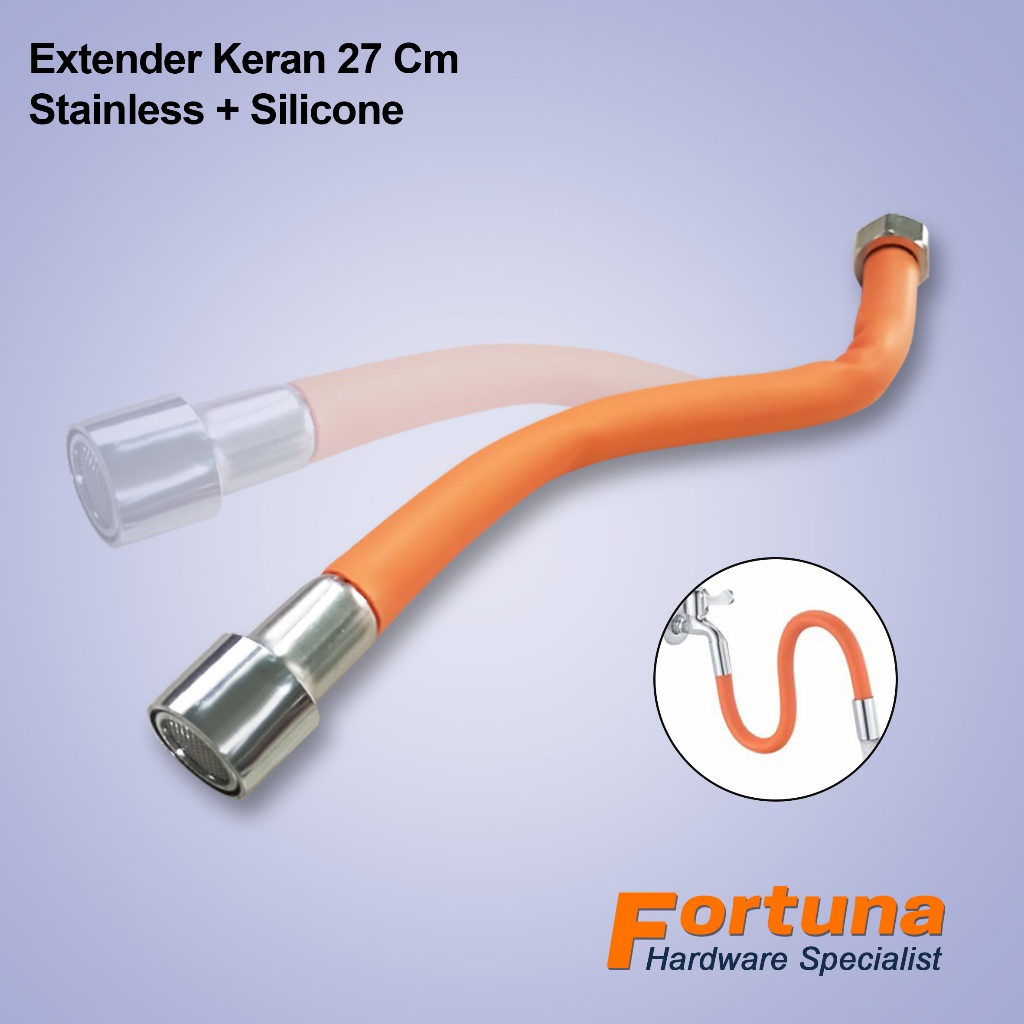 Jual FORTUNA Selang Kran Air / Extender Kran Flexible | Shopee Indonesia