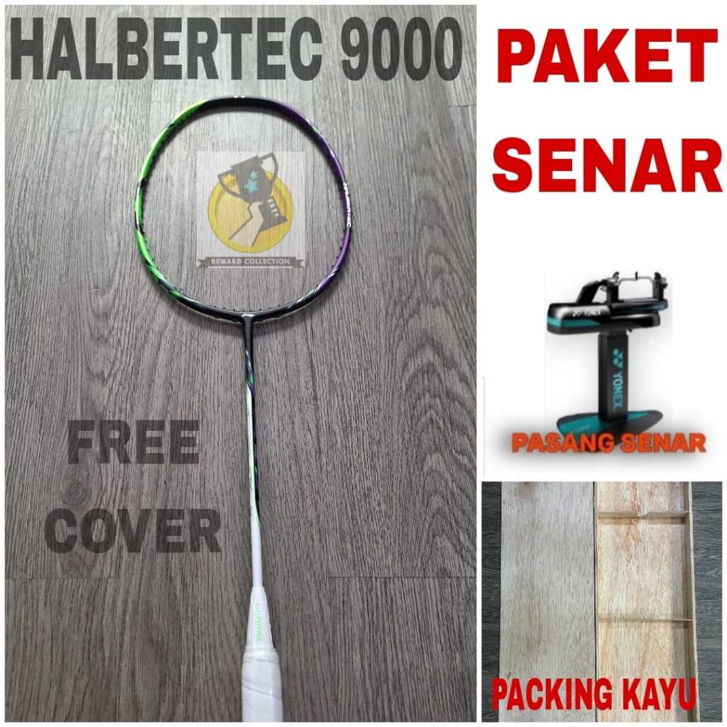 Jual Raket Badminton Lining Halbertec 9000 Green Purple | Shopee Indonesia