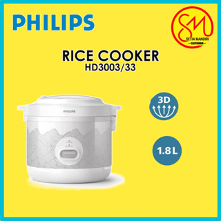 Jual PHILIPS HD3003 Rice Cooker 1.8 Liter HD 3003 1.8L Magic Com HD3003 ...