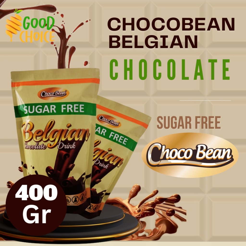 Jual ChocoBean Belgian Chocolate Drink 400gr, Original | Shopee Indonesia
