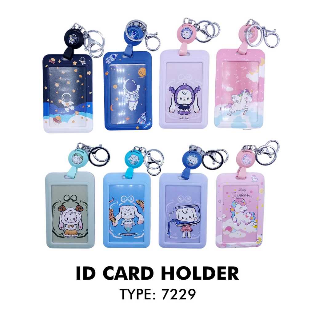Jual V-TEC ID CARD HOLDER FANCY 7229 (TEMPAT ID CARD LUCU) | Shopee ...