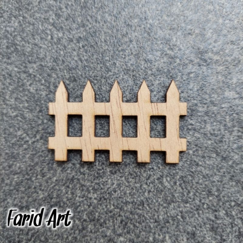 Jual Miniatur Pagar Kayu Dekorasi Bonsai Maket Terarrium Diorama ...