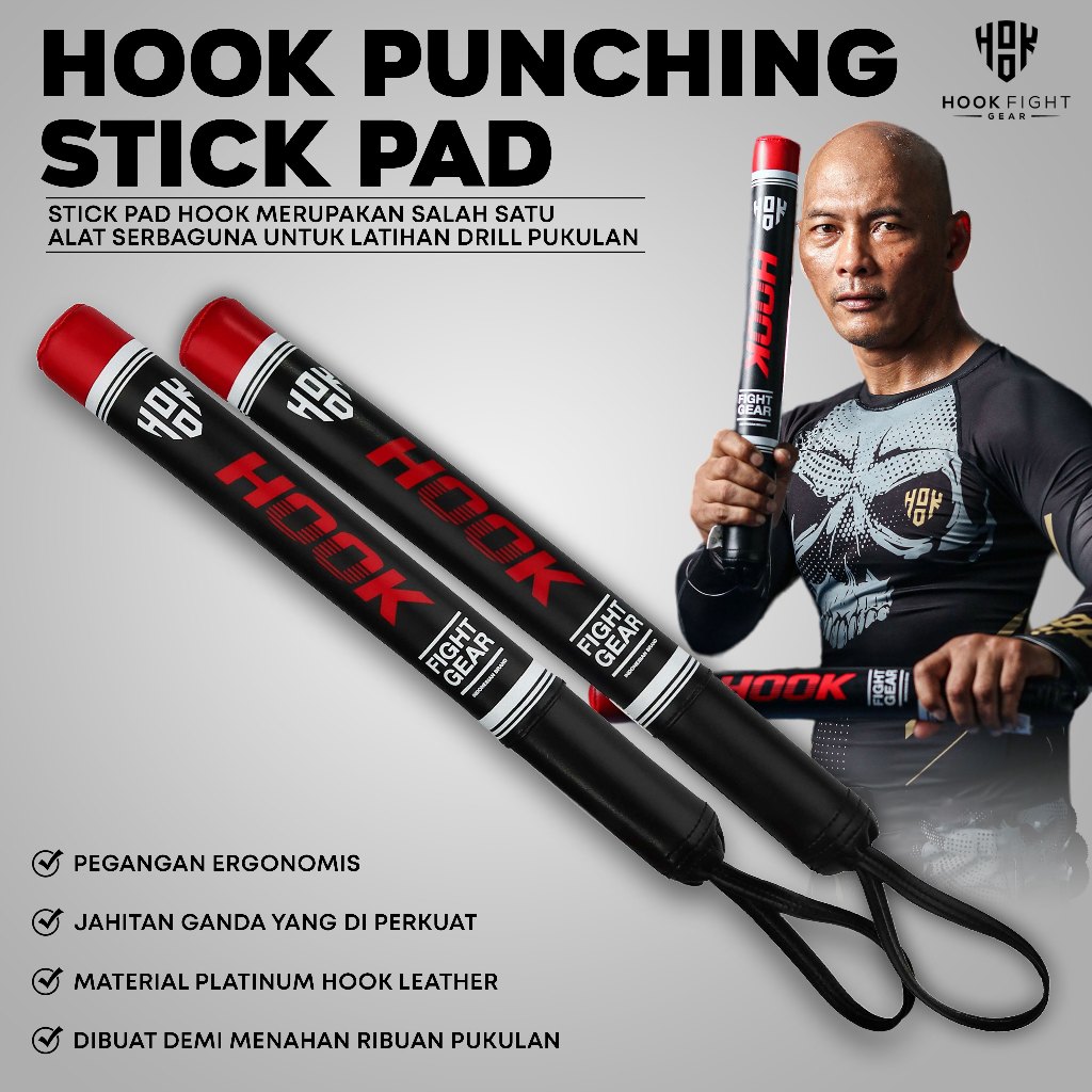 Jual STICK PAD BOXING HOOK FIGHT GEAR, BOXING PRECISION TRAINING STICK ...