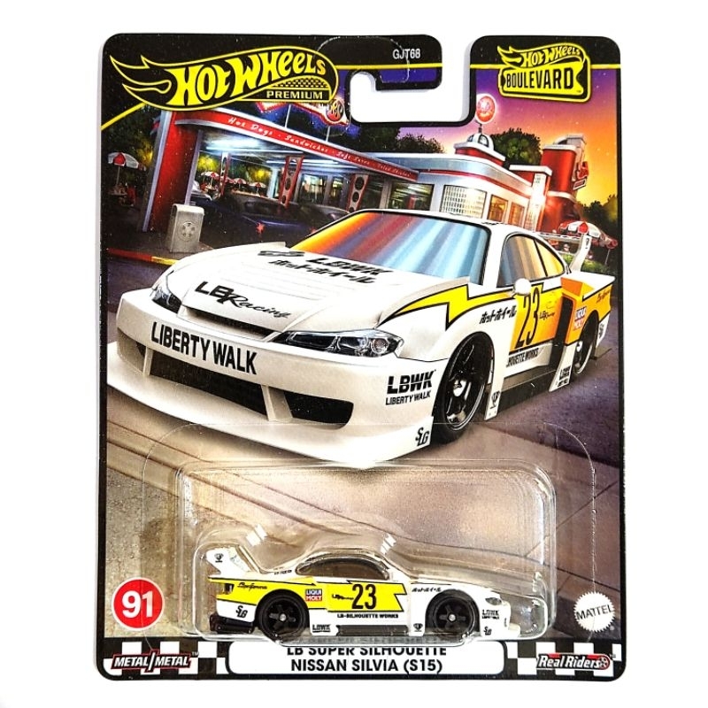 Jual Hot Wheels Premium Boulevard 2024 - Nissan Silvia S15 LBWK ...