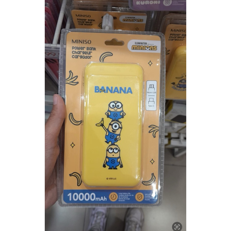Jual Power Bank Sanrio Cinnamoroll 10.000mAh , Kuromi 5000mAh , Minion ...