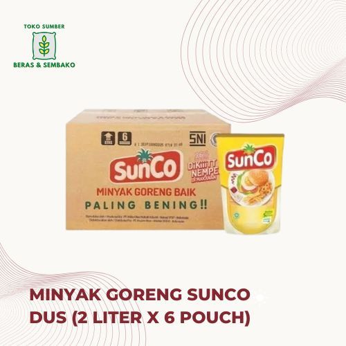 Jual Minyak Goreng SUNCO Dus (2 Liter x 6 Pouch) | Shopee Indonesia