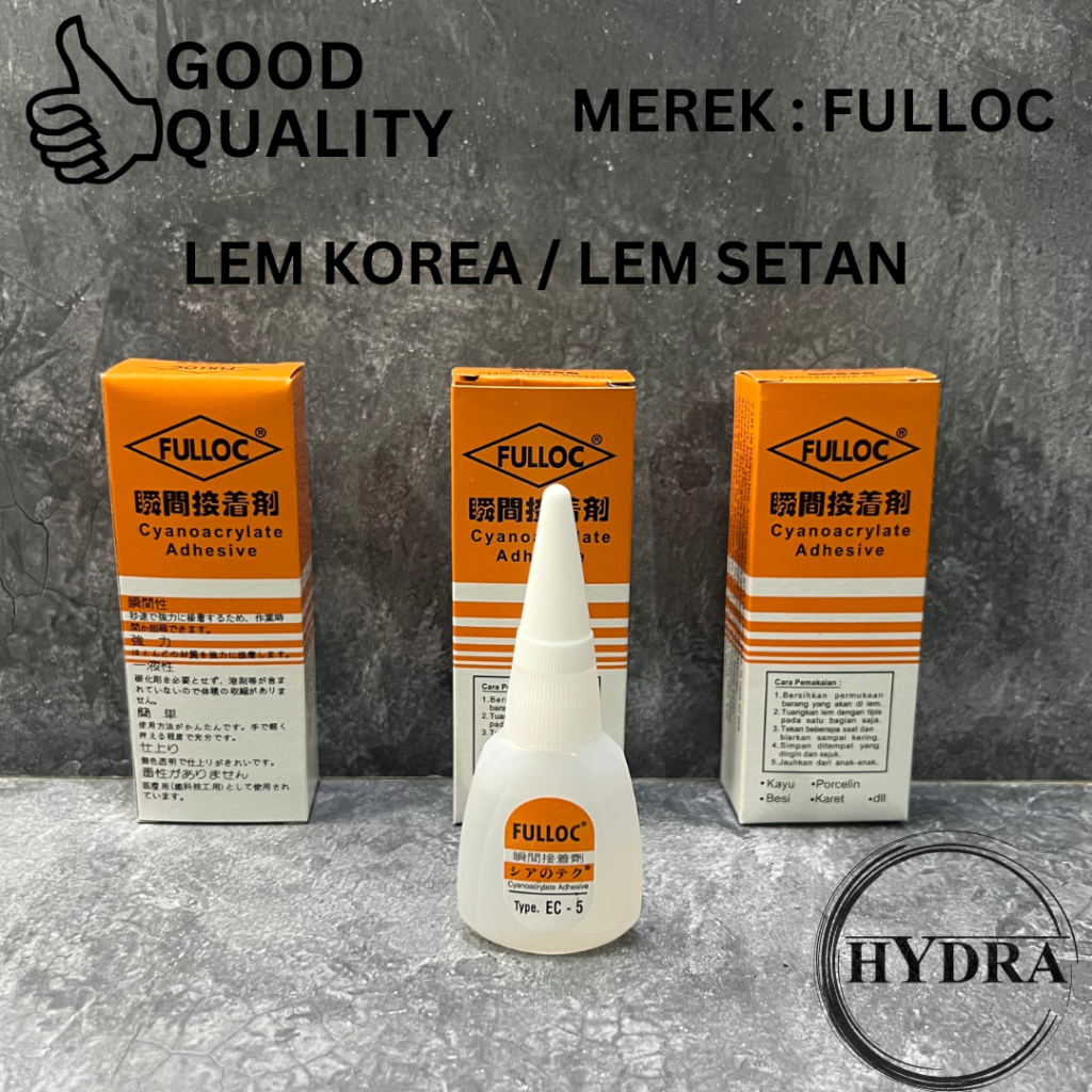 Jual LEM KOREA FULLOC LEM SETAN KOREA FULLOC SERBAGUNA UNIVERSAL ...