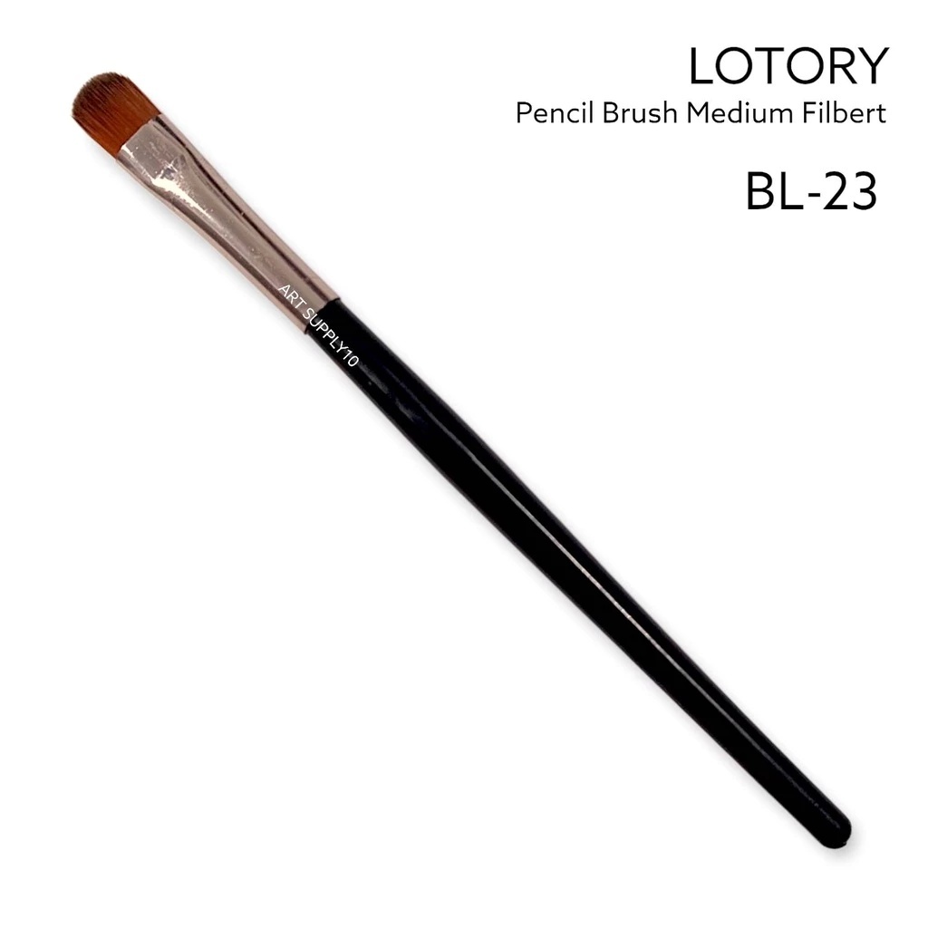 Jual Kuas Pensil Lotory Pencil Brush Medium Filbert BL-23 | Shopee Indonesia